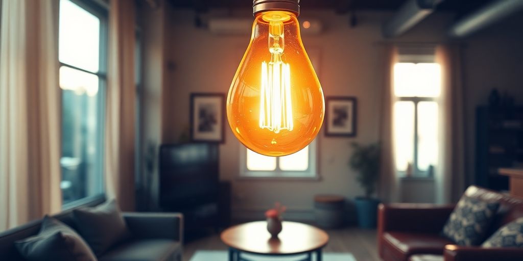 Illuminate Your Space with a Giant Edison Bulb: The Perfect Blend of N