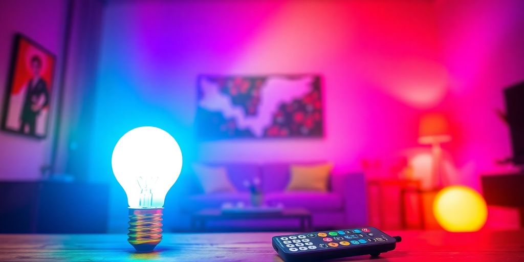 Transform Your Space: The Ultimate RGB Light Bulb with Remote for Ever