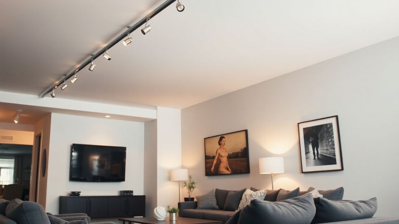 How To Use Track Lighting In A Living Room